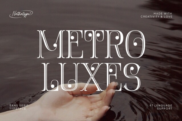 Metro Luxes Font - Befonts