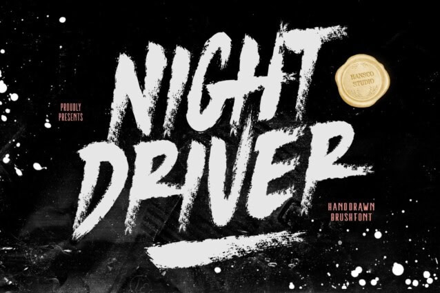 Night Driver Font - Download Free Font