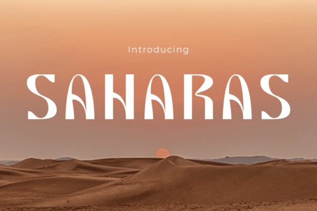 Saharas Font - Download Free Font