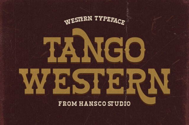 Tango Western Font - Download Free Font