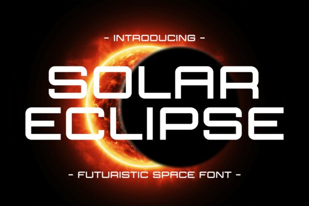 Solar Eclipse Font - Download Free Font