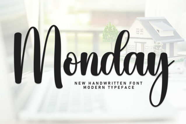 Monday Script Font - Download Free Font