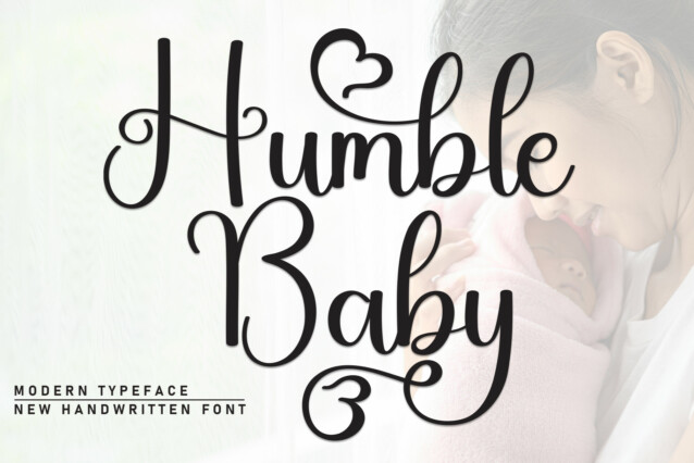 Humble Baby Script Font - Download Free Font