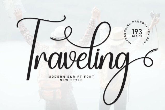 Traveling Script Font - Download Free Font