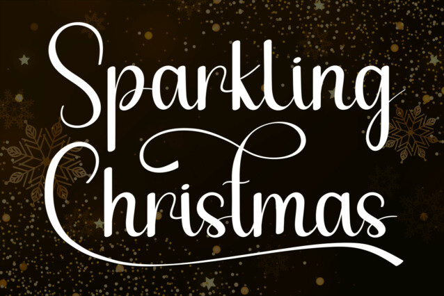 Sparkling Christmas Script Font - Download Free Font