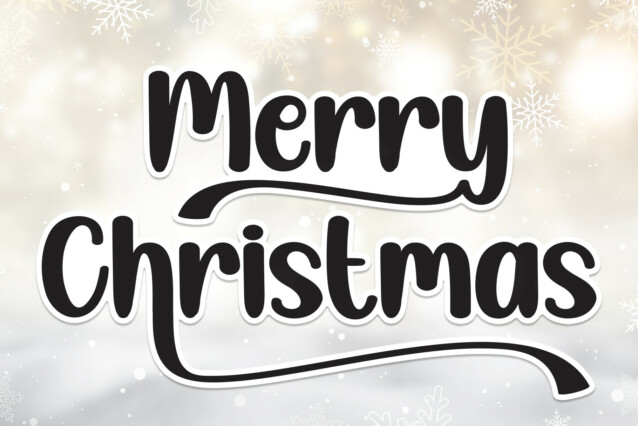 Merry Christmas Display Font - Download Free Font