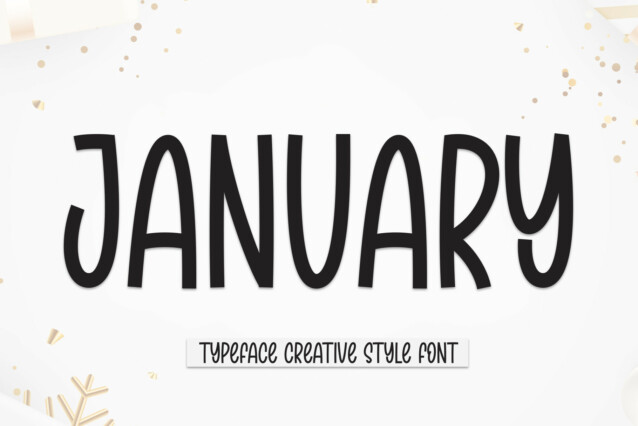 January Display Font - Download Free Font