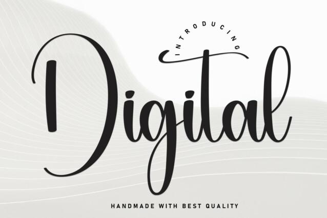 Digital Typeface - Download Free Font