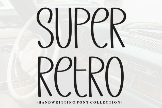 Super Retro Display Font - Download Free Font