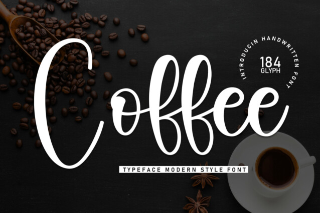 Coffee Script Typeface - Download Free Font