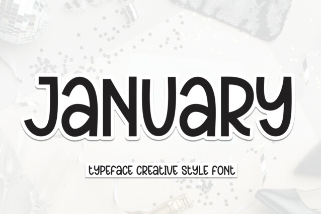 January Display Typeface - Download Free Font