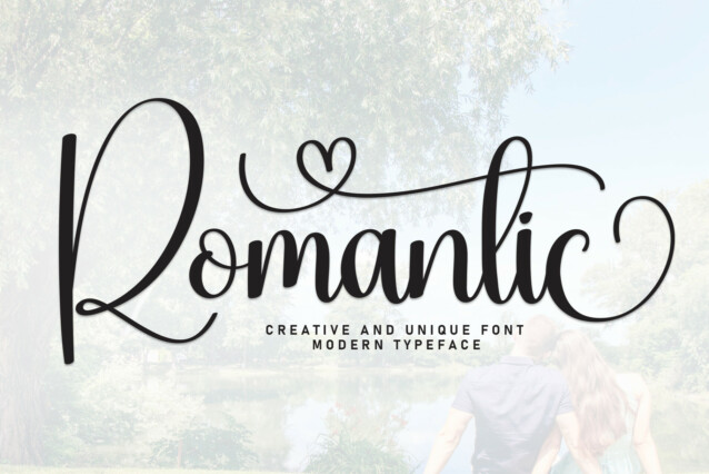 Romantic Script Typeface - Download Free Font