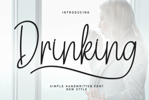 Drinking Script Font - Download Free Font