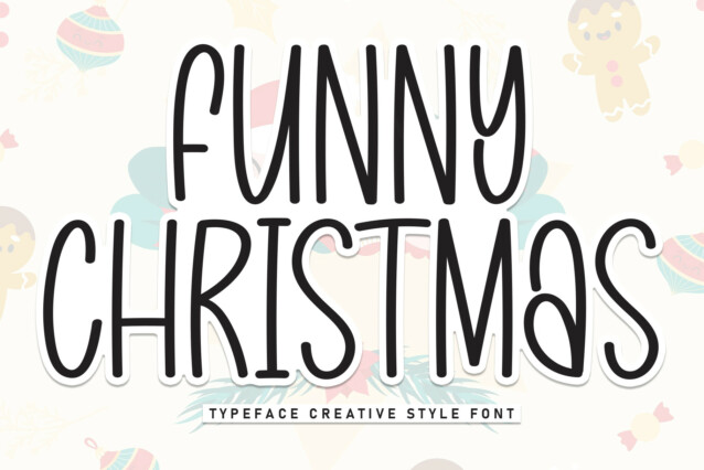 Funny Christmas Display Font - Download Free Font