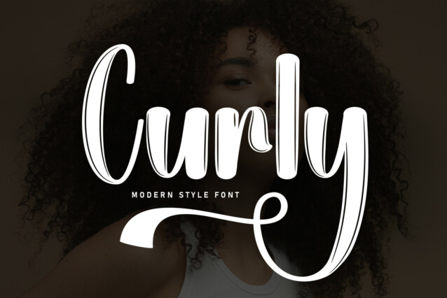 Curly Display Font - Download Free Font