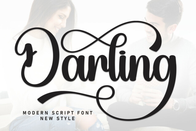 Darling Script Typeface - Download Free Font