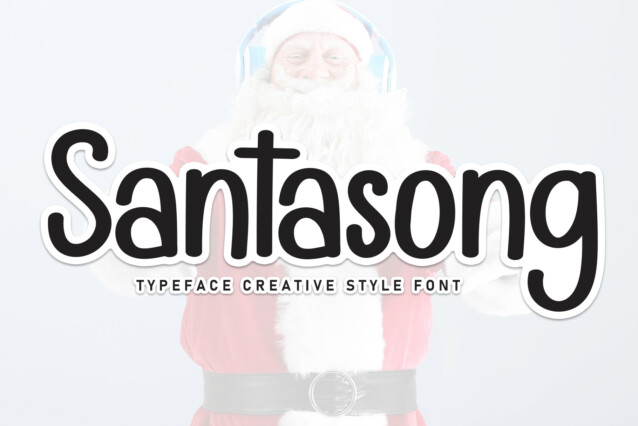 Santasong Display Font - Download Free Font