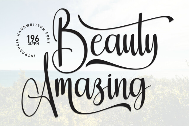 Beauty Amazing Script Font - Download Free Font