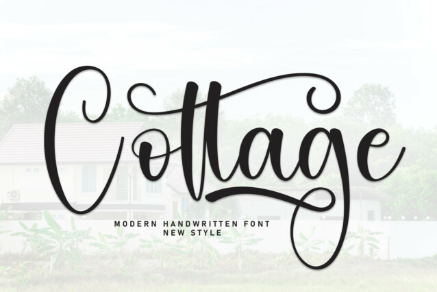 Cottage Script Typeface - Download Free Font