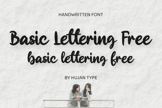 Basic Lettering Font - Download Free Font