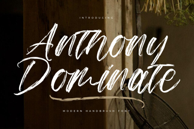 Anthony Dominate Font - Download Free Font