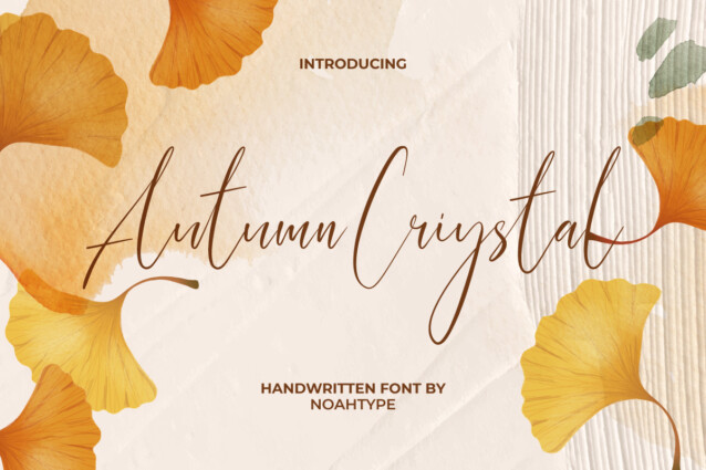 Autumn Crystal Font - Download Free Font