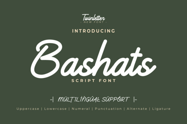 Bashats Font - Download Free Font