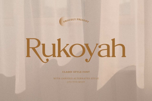 Rukoyah Font - Download Free Font