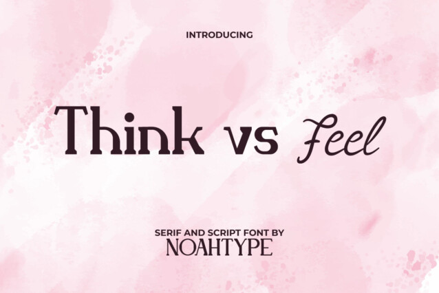 Think vs Feel Font - Download Free Font