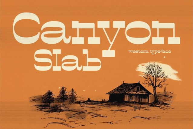 Canyon Slab Font - Download Free Font