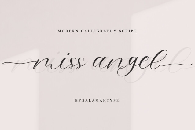 Miss Angel Font - Befonts