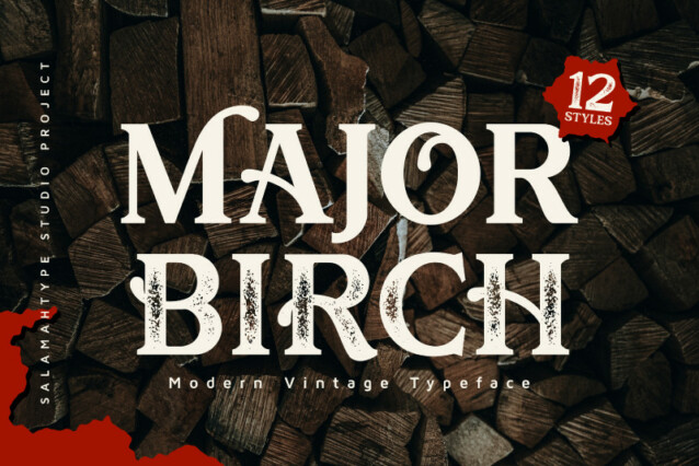 Major Birch Font - Download Free Font