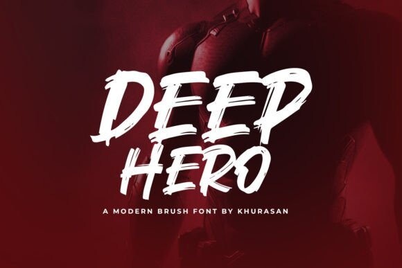 Deep Hero Font - Download Free Font