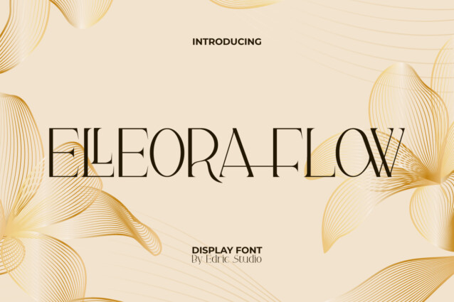Elleora Flow Font - Befonts