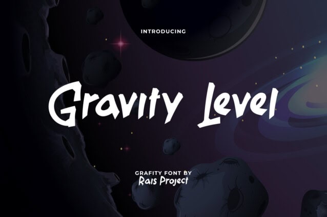 Gravity Level Font - Download Free Font