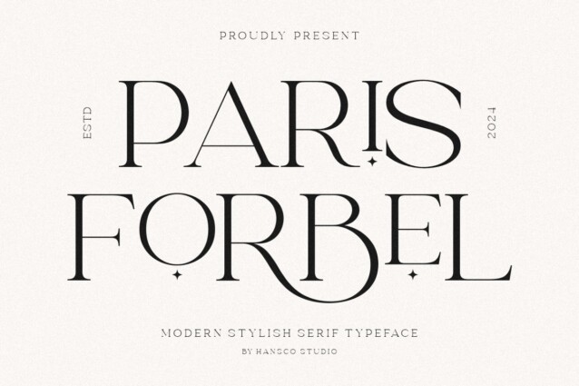 Paris Forbel Font - Download Free Font