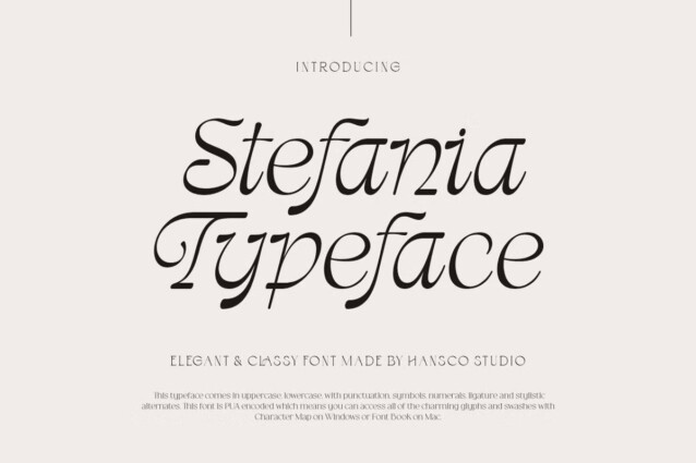 Stefania Font - Download Free Font