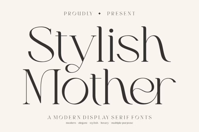 Stylish Mother Font - Download Free Font