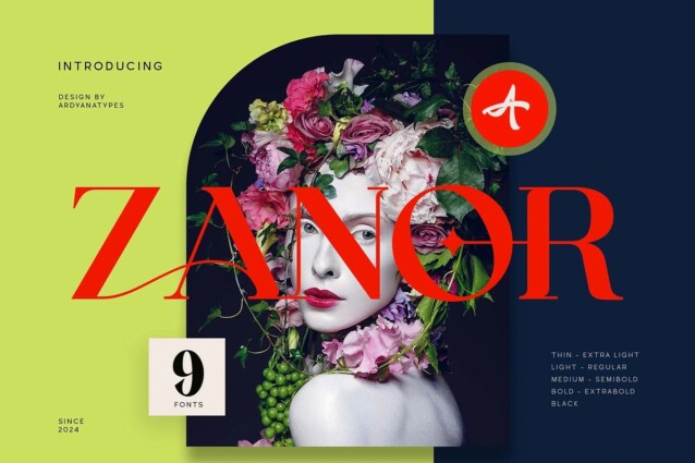 Zanor Font - Befonts
