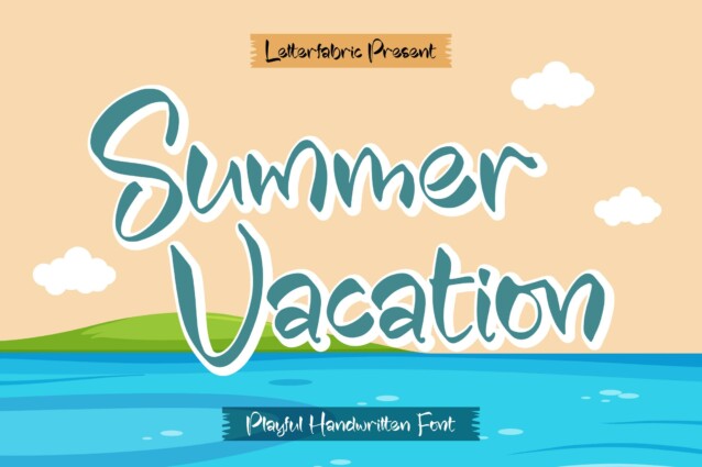 Summer Vacation Font - Download Free Font