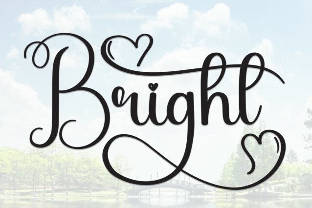 Bright Script Typeface - Download Free Font