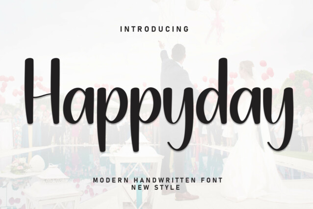Happyday Display Font - Download Free Font