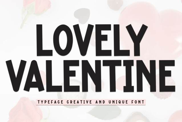 Lovely Valentine Display Font - Download Free Font