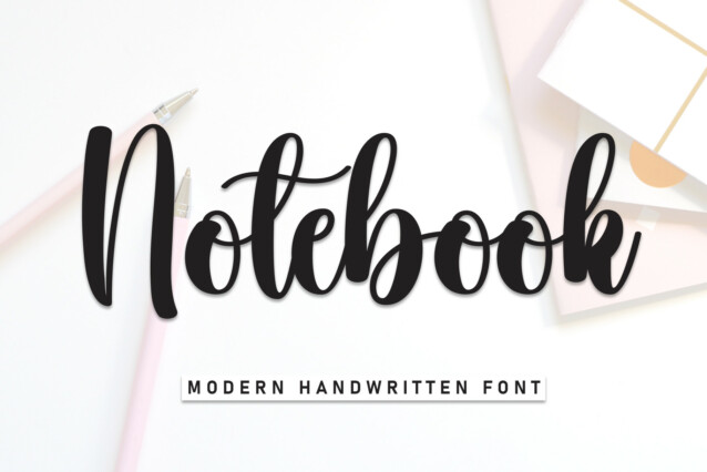 Notebook Script Font - Download Free Font
