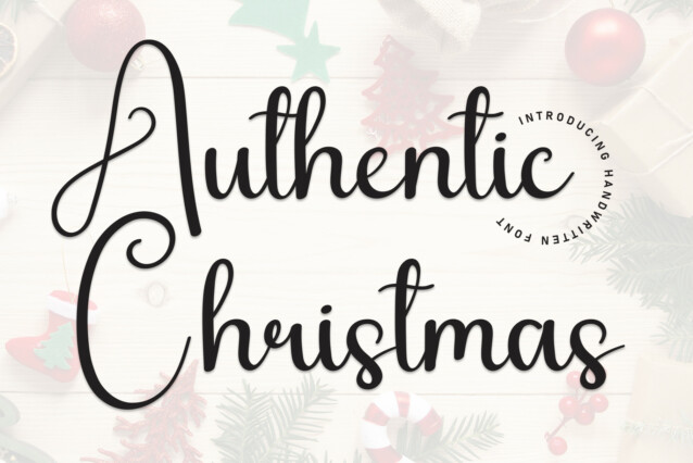 Authentic Christmas Script Font - Download Free Font