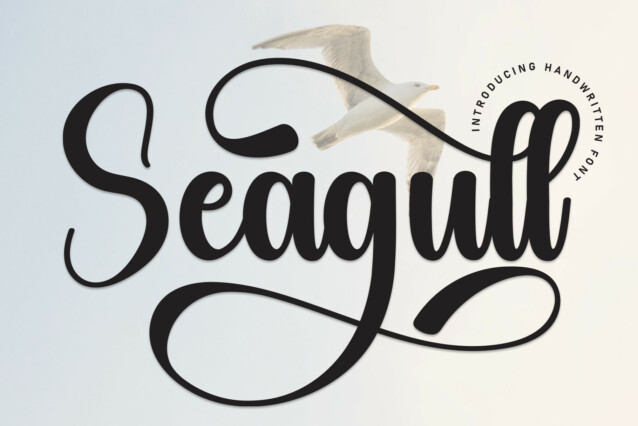 Seagull Script Font - Download Free Font