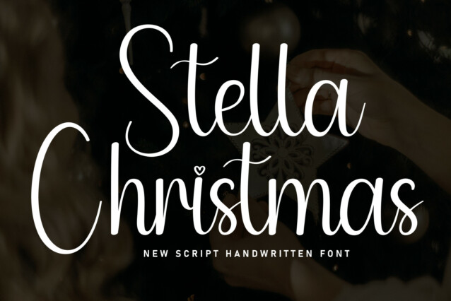 Stella Christmas Script Font - Download Free Font