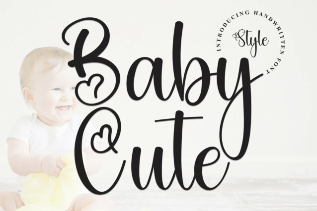 Baby Cute Script Font - Download Free Font