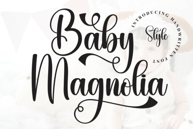 Baby Magnolia Script Font - Download Free Font