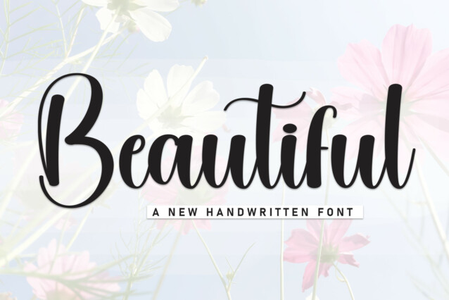 Beautiful Script Typeface - Download Free Font